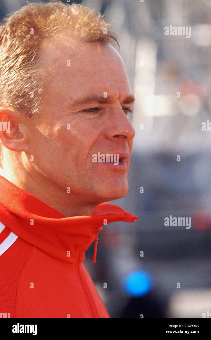 Bobby Davro at Channel 4's The Games at Don Valley Stadium, Sheffield ...