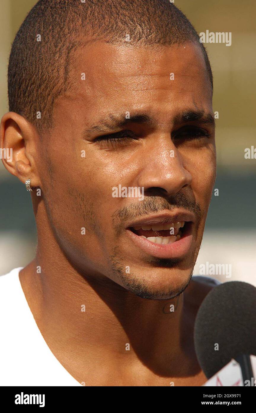 Harvey at Channel 4's The Games at Don Valley Stadium, Sheffield Stock ...