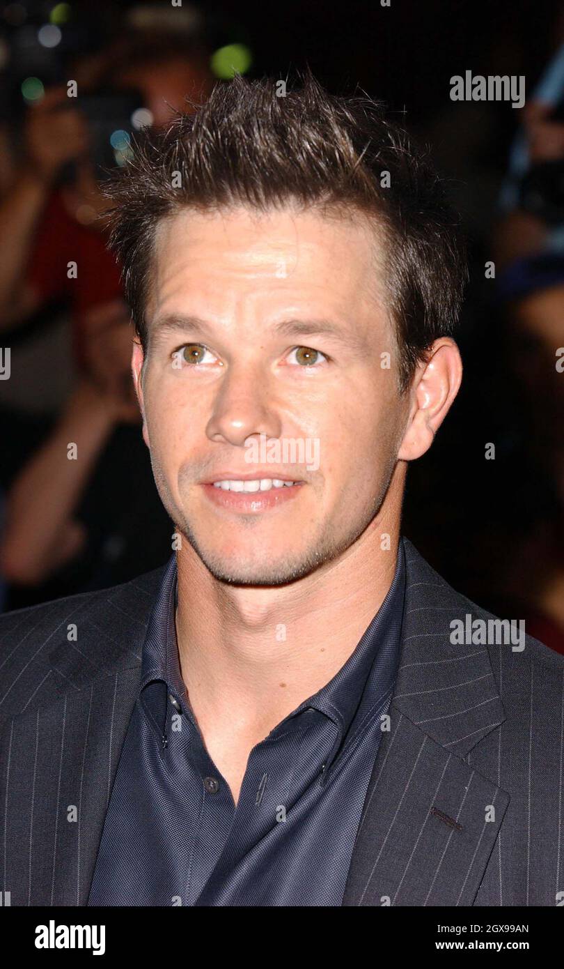 Mark Wahlberg the UK premiere of The Italian Job at the Emprie on ...