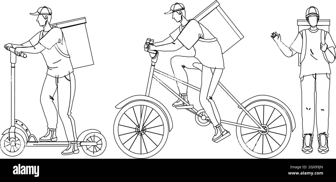 Man working in service Stock Vector Images - Alamy