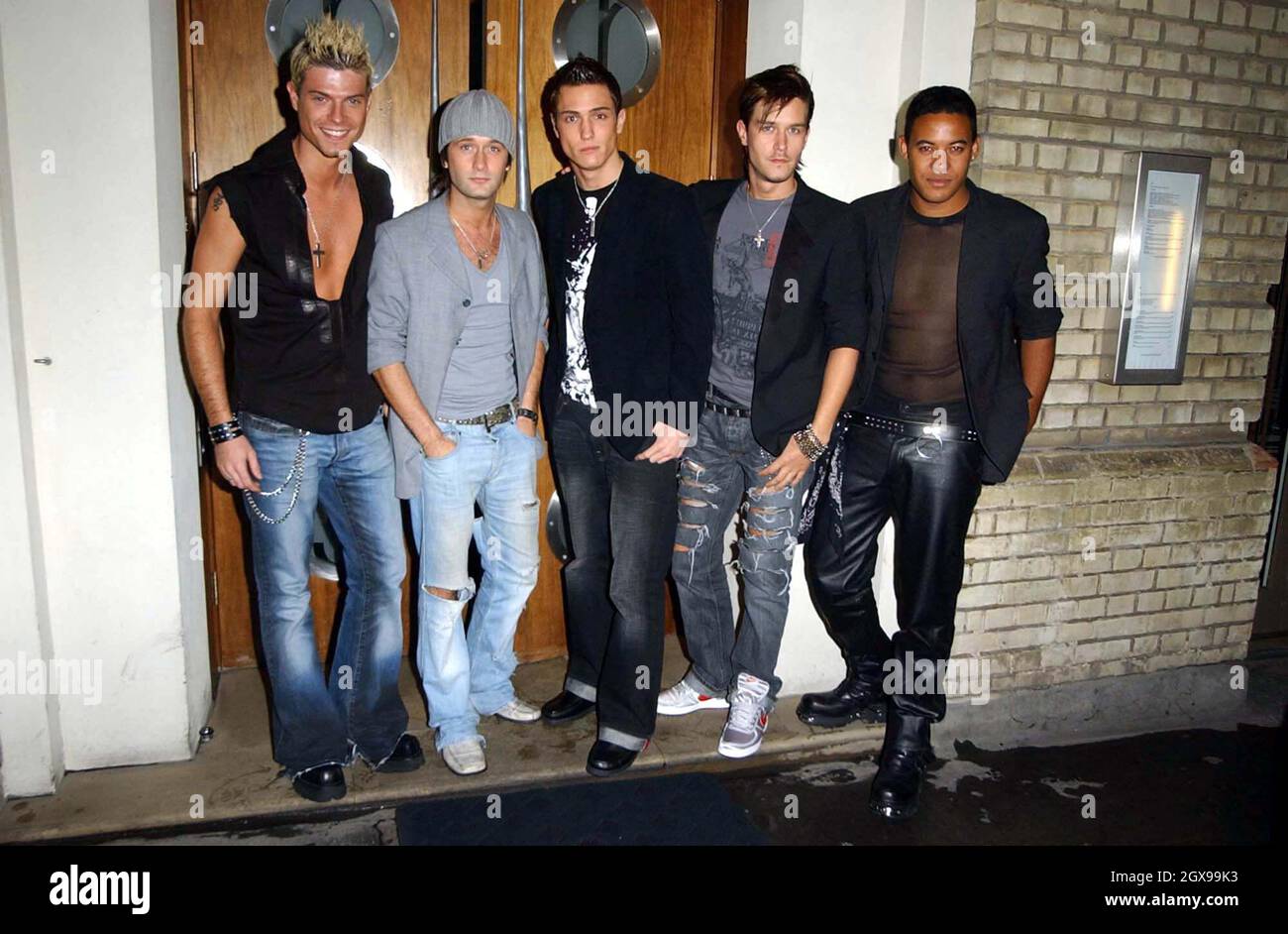 Phixx arriving at RAKS Restaurant in London Stock Photo - Alamy