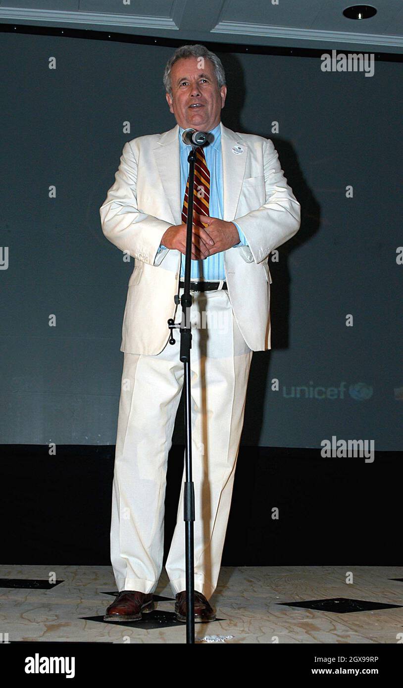 Ambassador for UNICEF Martin Bell the children charity's 'Day of the ...
