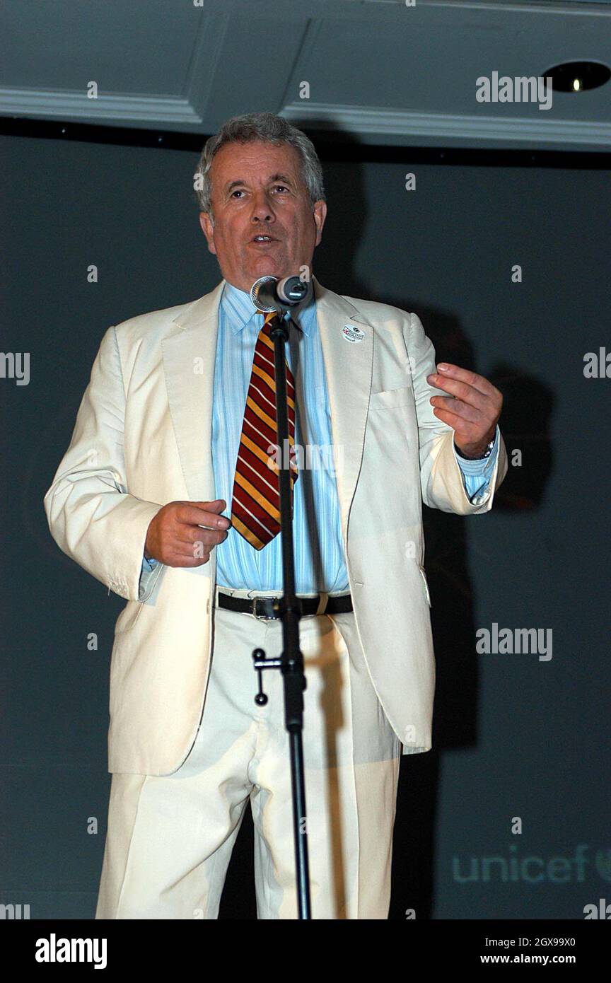 Ambassador for UNICEF Martin Bell the children charity's 'Day of the ...