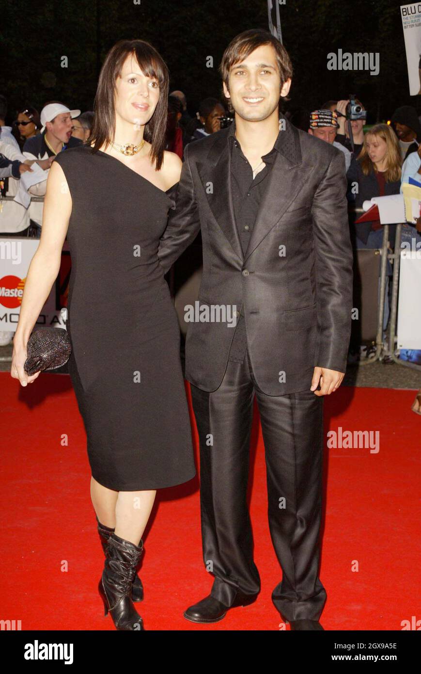 Jimi Mistry and Partner at the MOBO Awards, which was held at the Royal ...