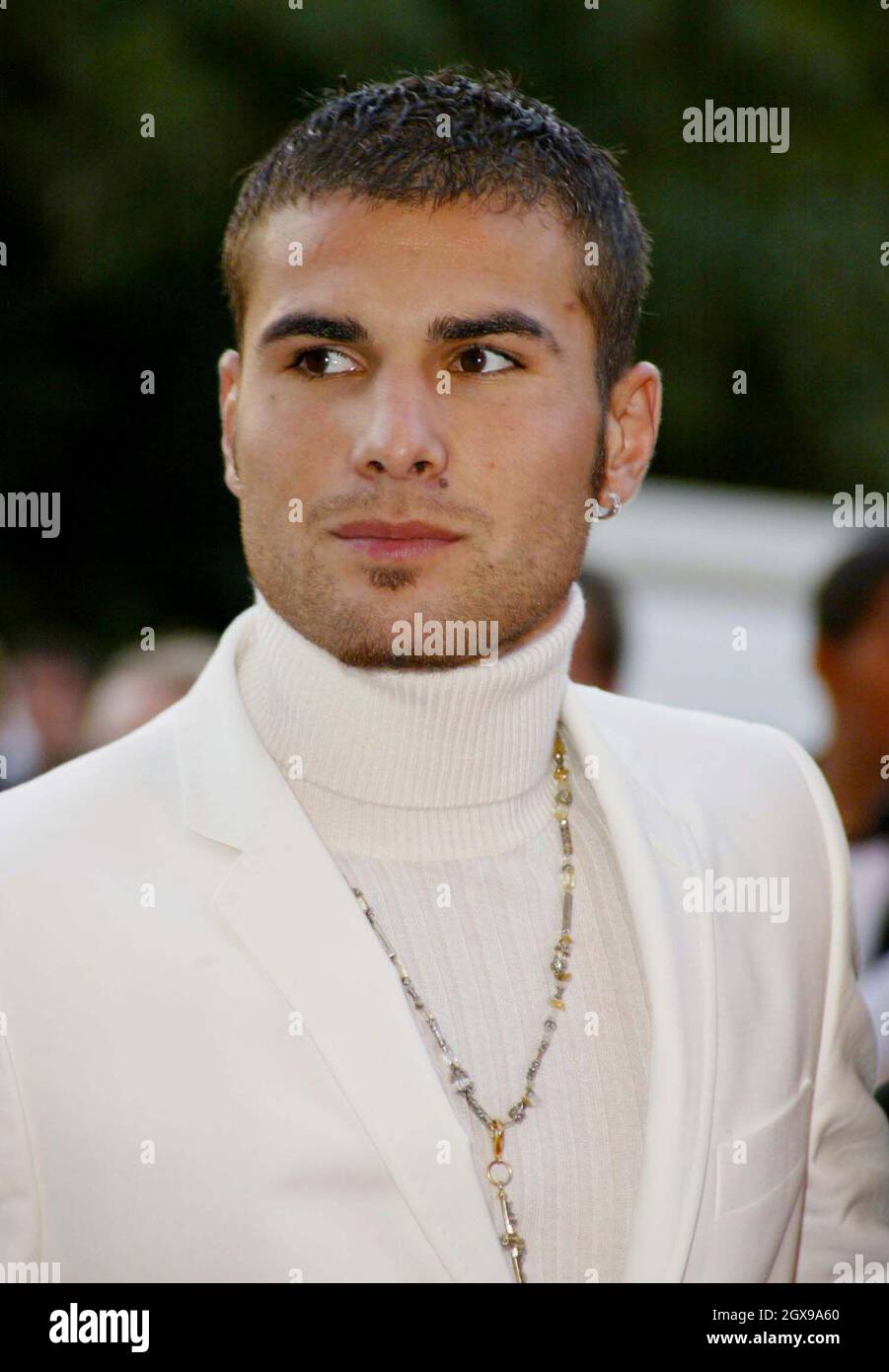 Adrian Mutu, Chelsea Footballer, at the MOBO Awards, which was held at ...