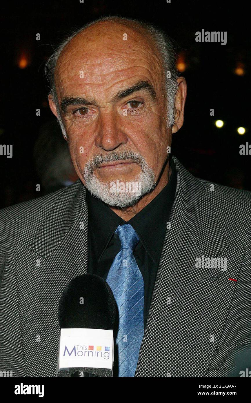 Sean Connery at the film premiere of The LEAGUE of the extraordinary ...