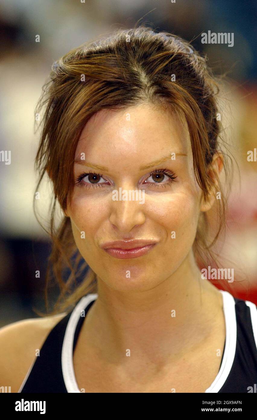 Catalina at the Celebrity Netball Sevens, which raised money for Cancer ...