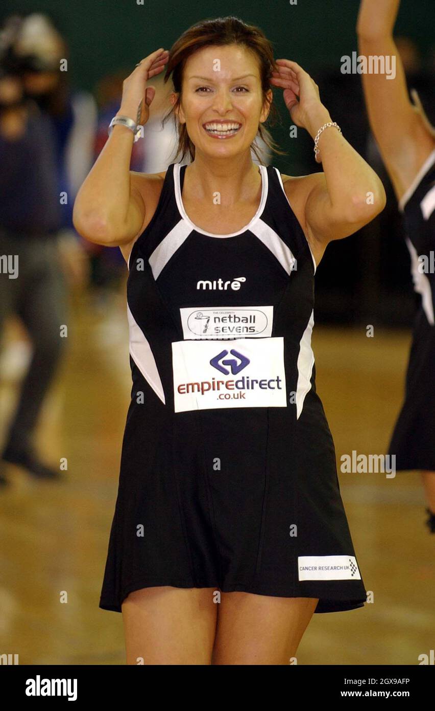 Catalina at the Celebrity Netball Sevens, which raised money for Cancer ...