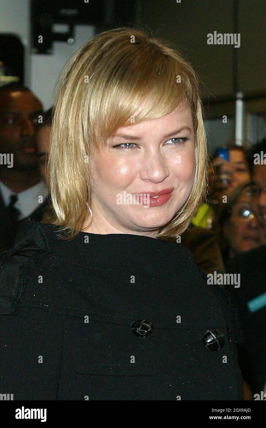 RenÃ©e Zellweger at the film premiere of 'Down with love' at the Odeon ...