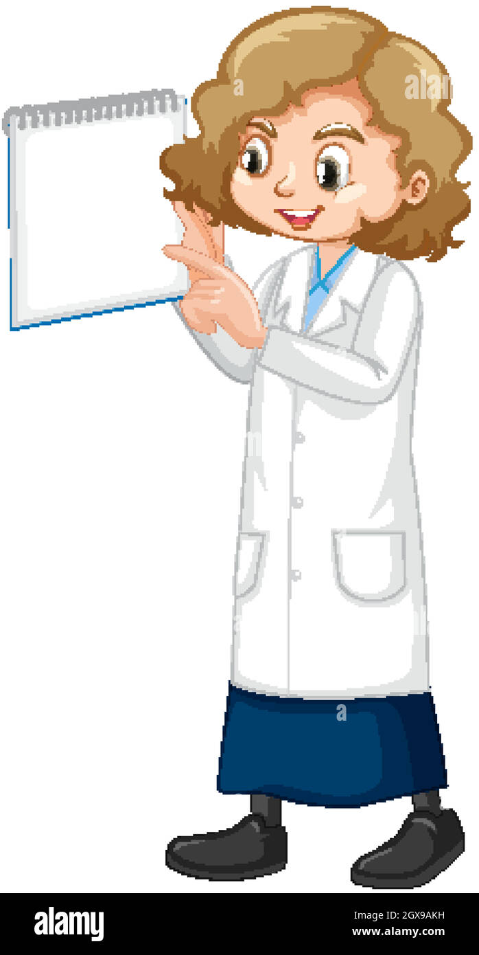 Cartoon Lab Notebook