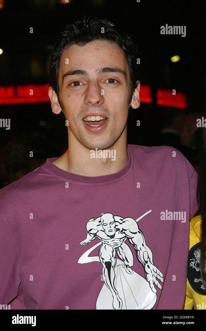 Ralf Little at the film premiere of 'Kill Bill' at the Empire ...