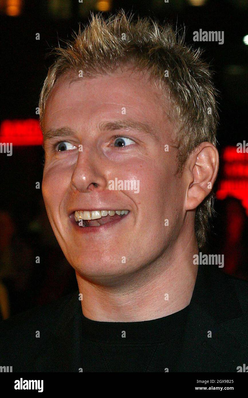 Patrick Kielty at the film premiere of 'Kill Bill' at the Empire ...