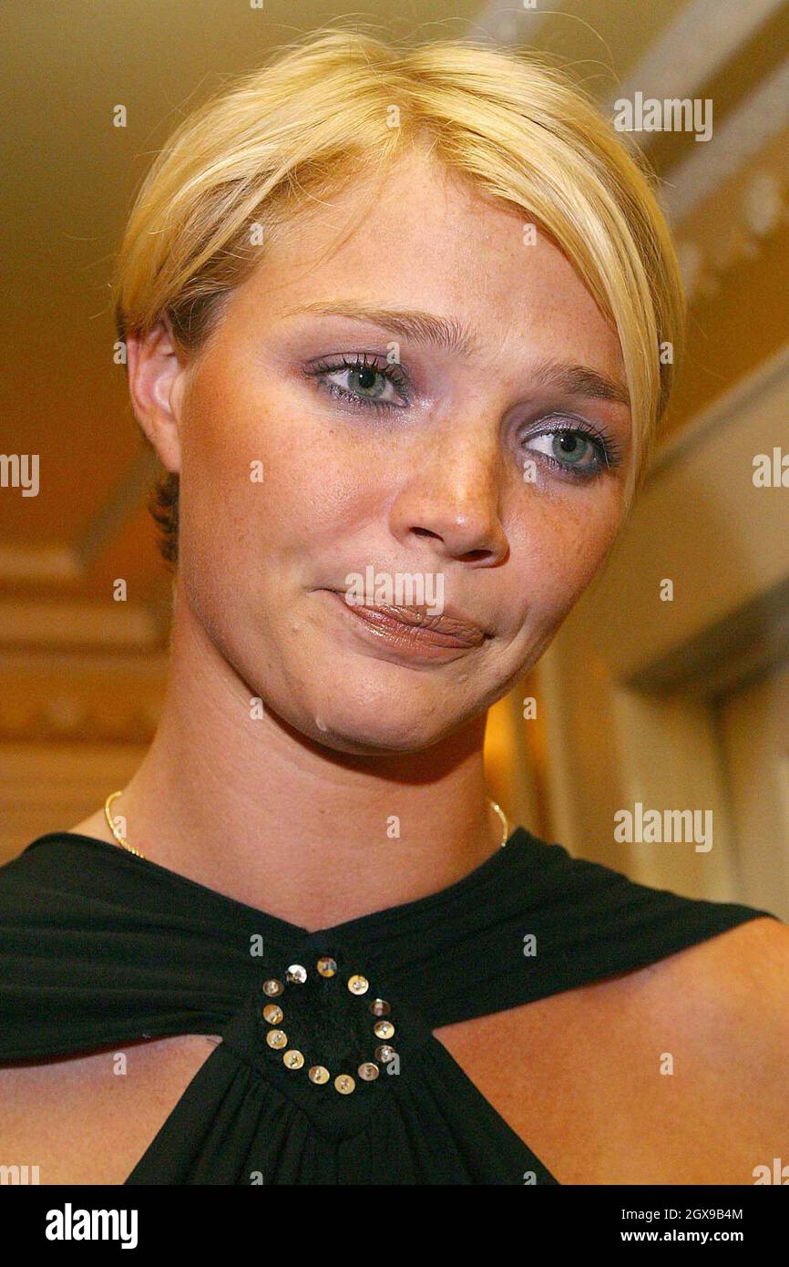 Joddie Kidd at the Pink Ice Ball in aid of Cancer Research UK at the ...