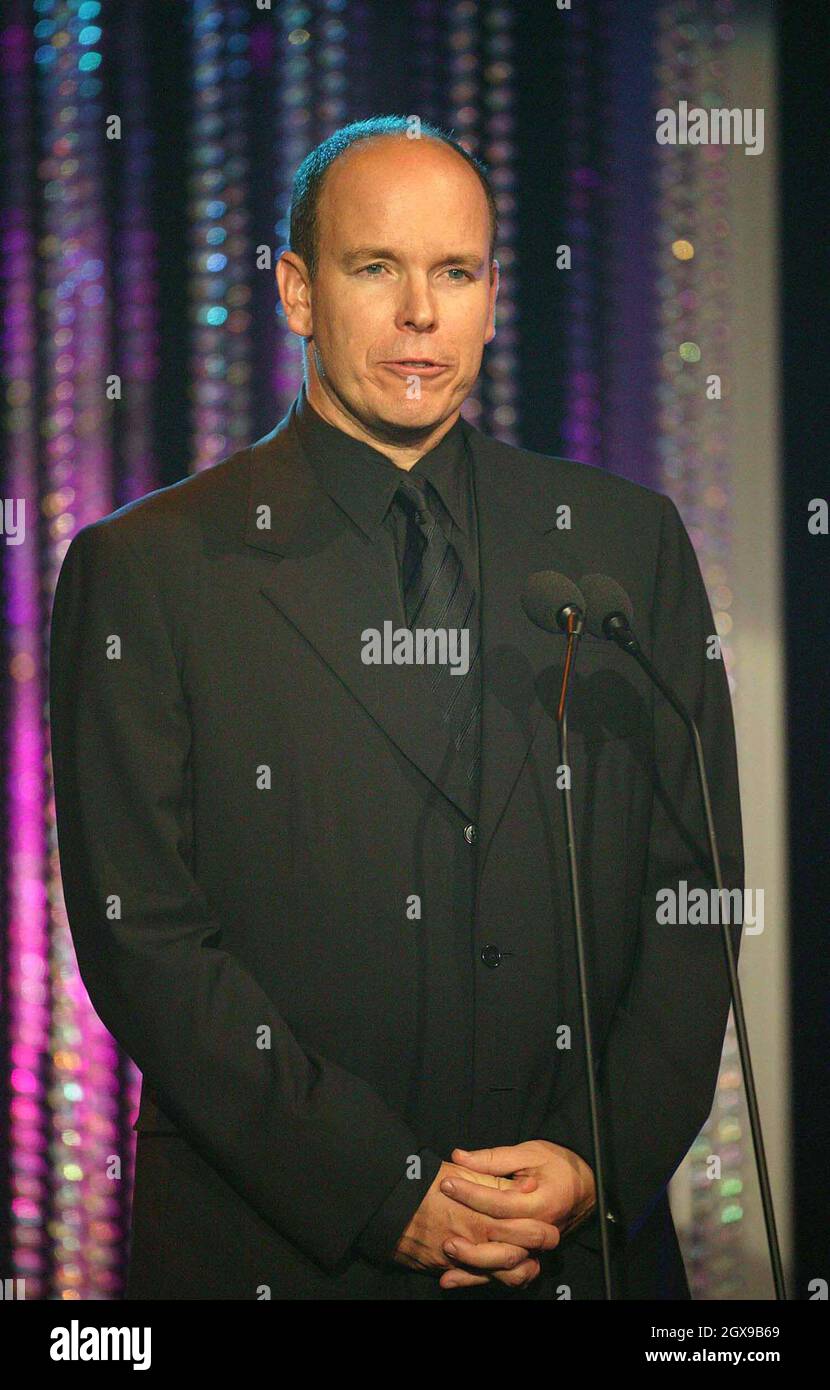 Prince Albert of Monaco at the World Music Awards at the Sporting Club ...