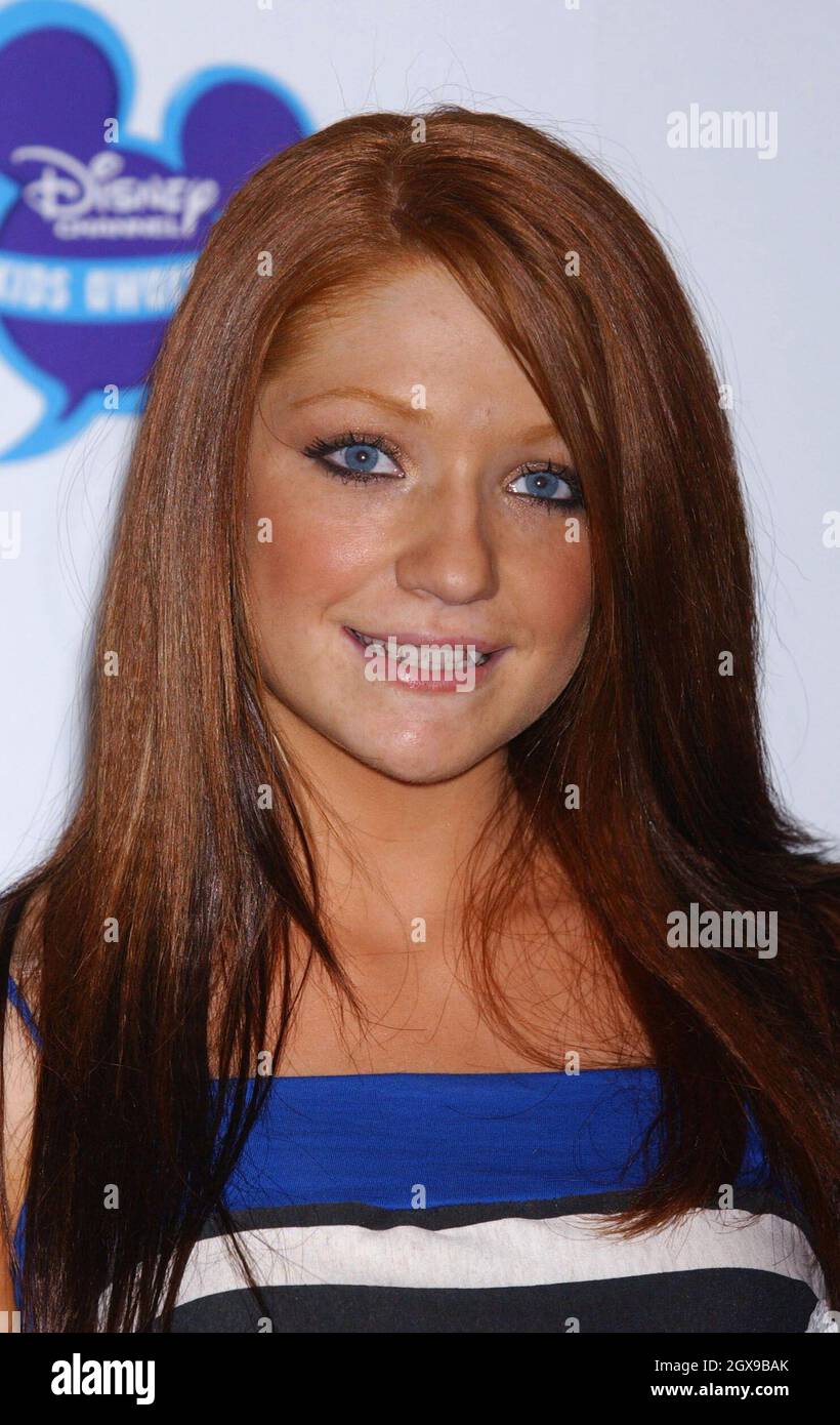 Nicola from Girls Aloud at the Disney Kids Awards, London Stock Photo ...