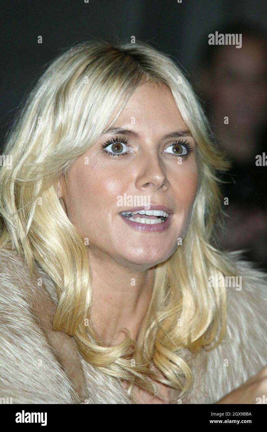 Heidi Klum at the World Music Awards at the Sporting Club, Monte Carlo ...