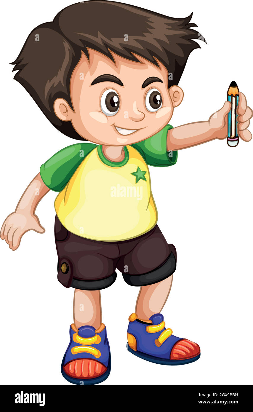 Young excited Stock Vector Images - Alamy