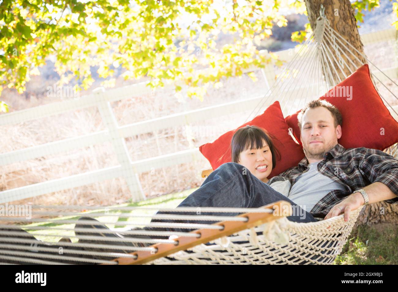 Happy mixed race chinese hi-res stock photography and images - Alamy