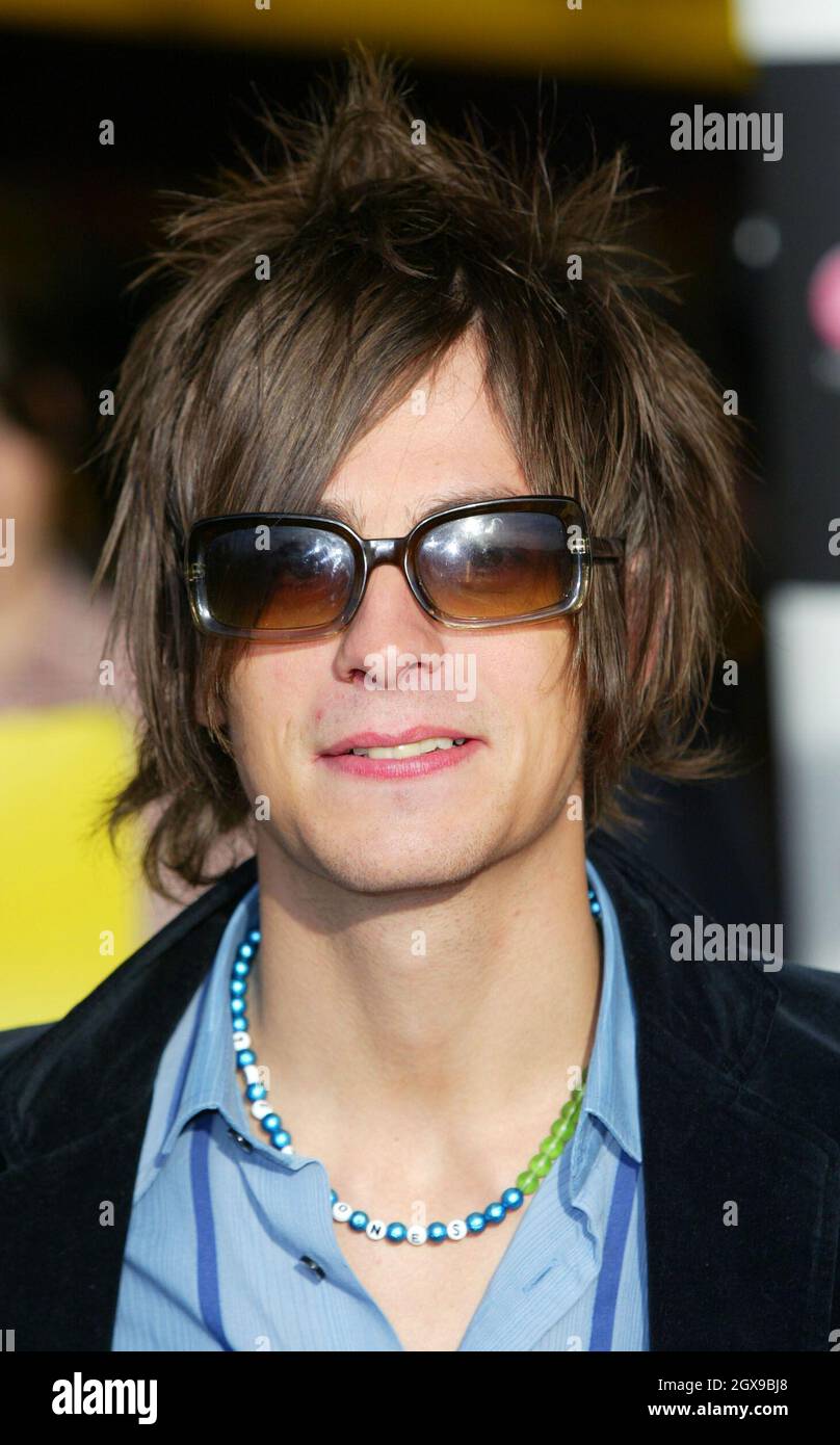 Alex Parks and Peter from Fame Academy opening the new HMV store in ...