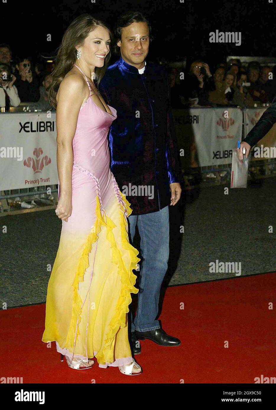 Liz Hurley and Arun Nair at Fashion Rocks. Â©Anwar Hussein ...