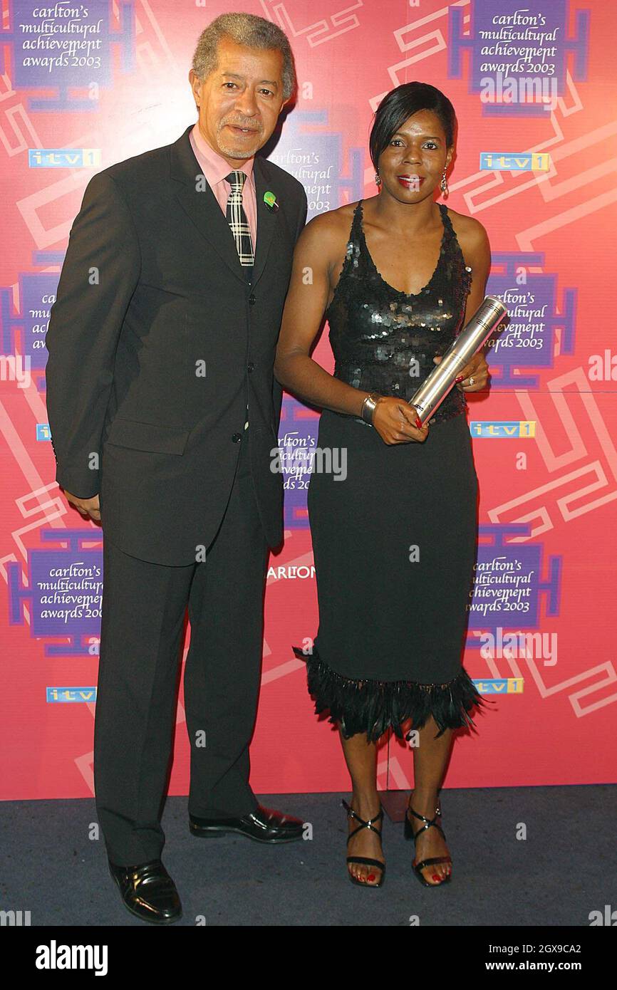 Elayne Carby (represented Diane Abbott outstanding contribution to community life winner ...