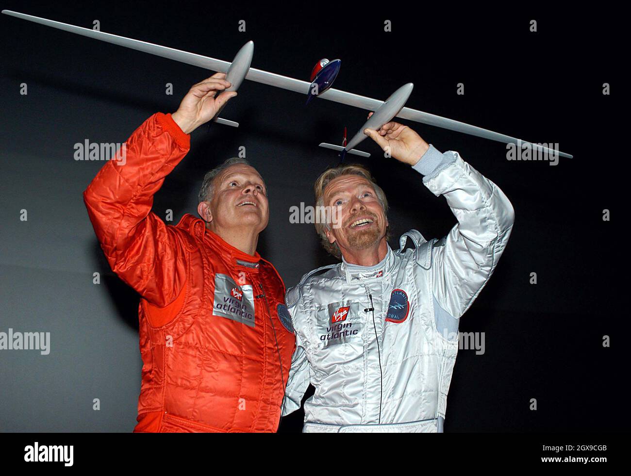 Richard Branson and Steve Fossett announce world record attempt to fly ...