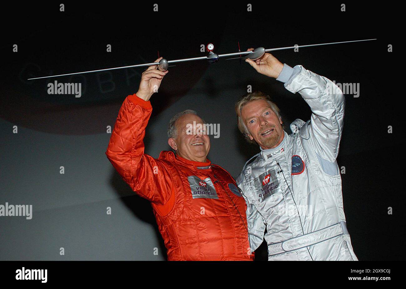 Richard Branson and Steve Fossett announce world record attempt to fly ...