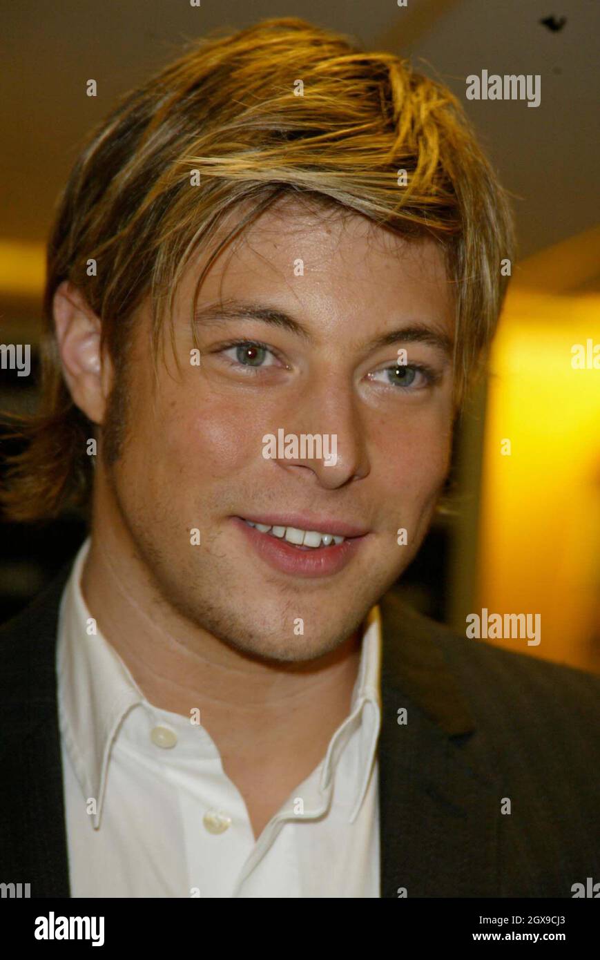 Duncan James of the boyband Blue's mother Fiona Inglis at Borders Book ...