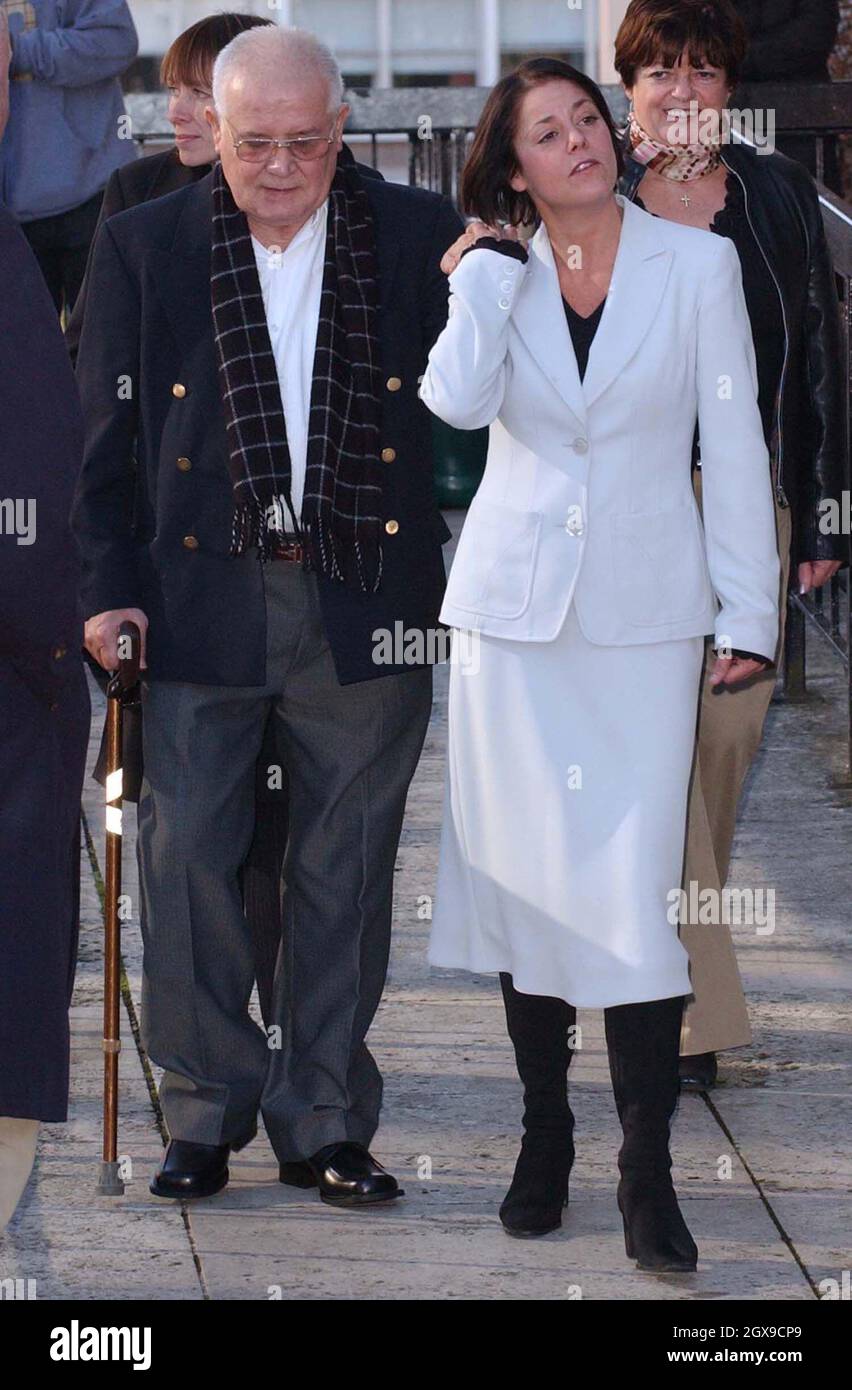 Elaine Lordan, who plays Lynne Slater in Eastenders, arrives to face ...
