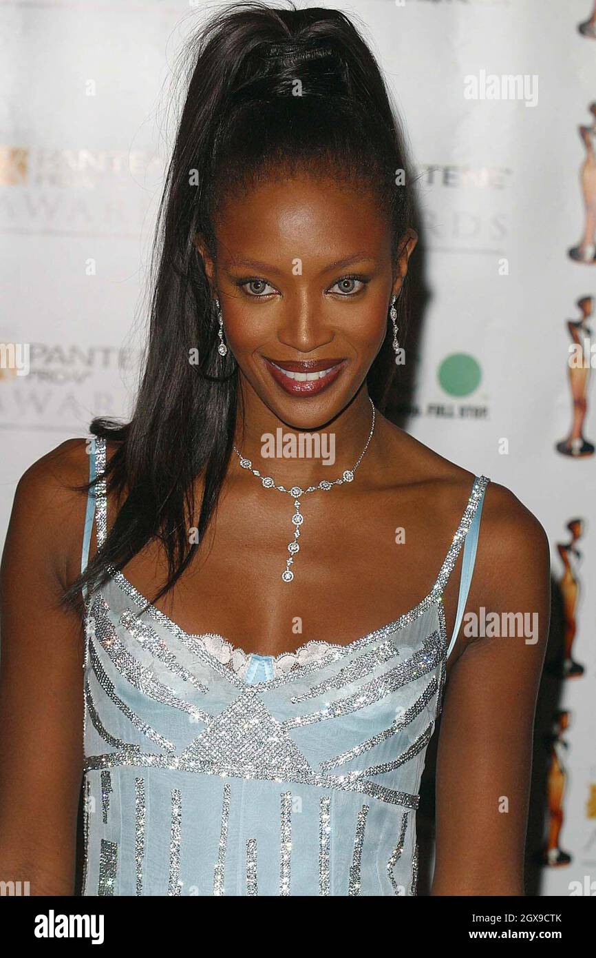 Naomi Campbell at the Pantene Pro V Awards at the Royal Albert Hall ...