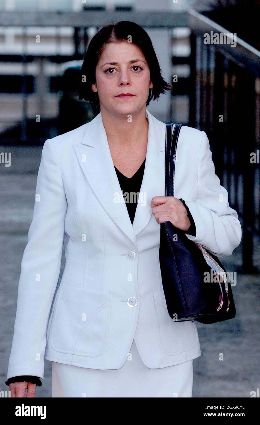 Elaine Lordan, who plays Lynne Slater in Eastenders, leaves court in St ...