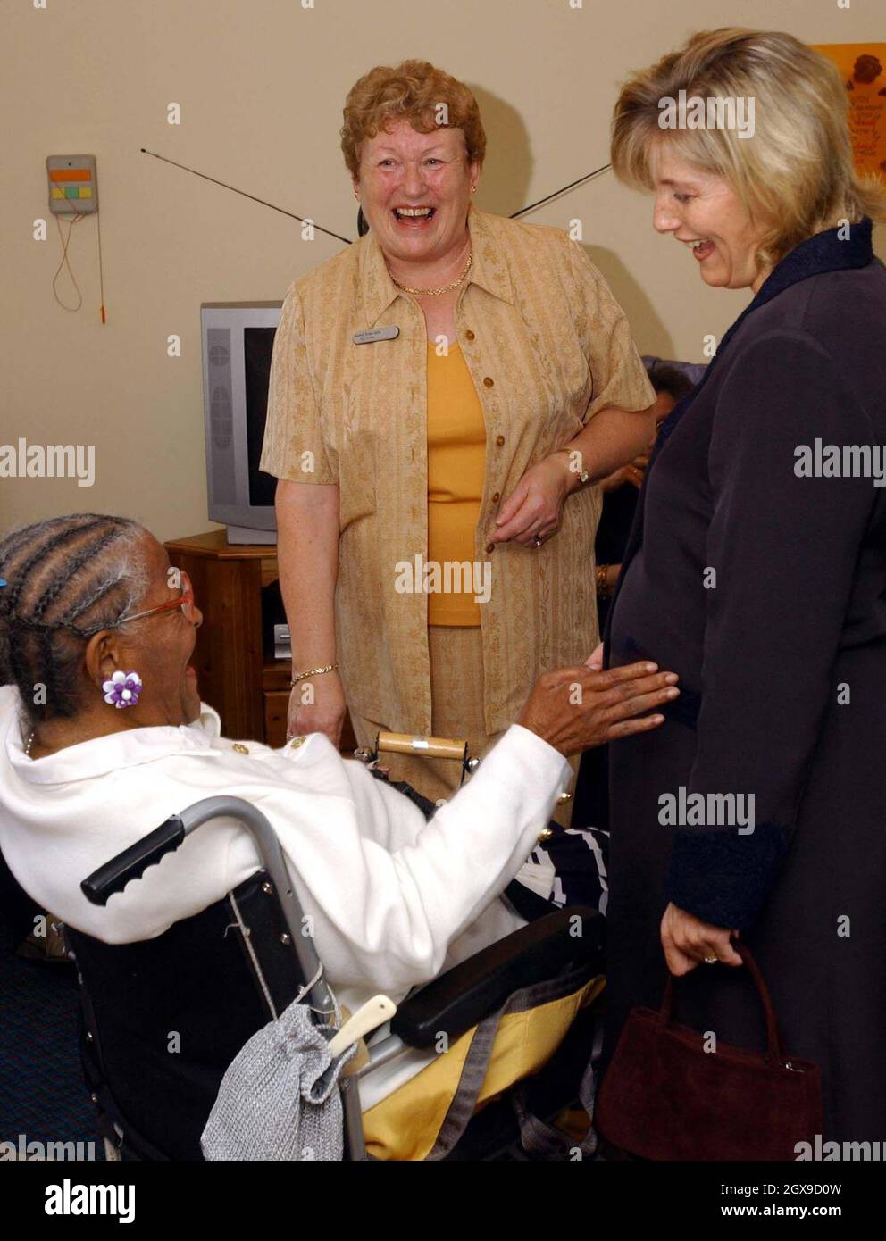 The Countess of Wessex, accompanied by the Head of the Home, Heather ...