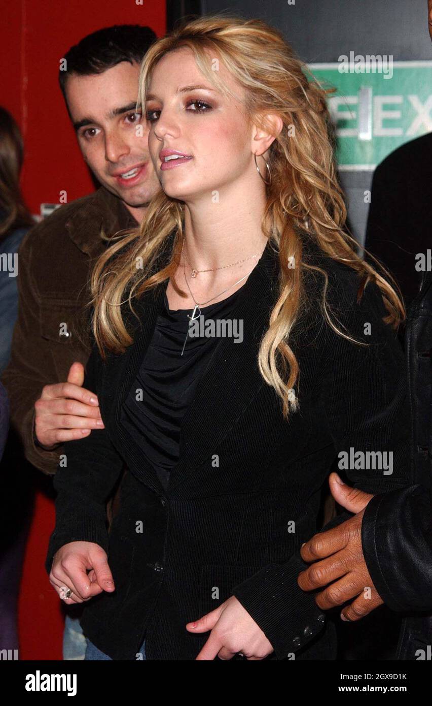 Britney Spears at her party held at the Rex Bar and Cinema in London ...