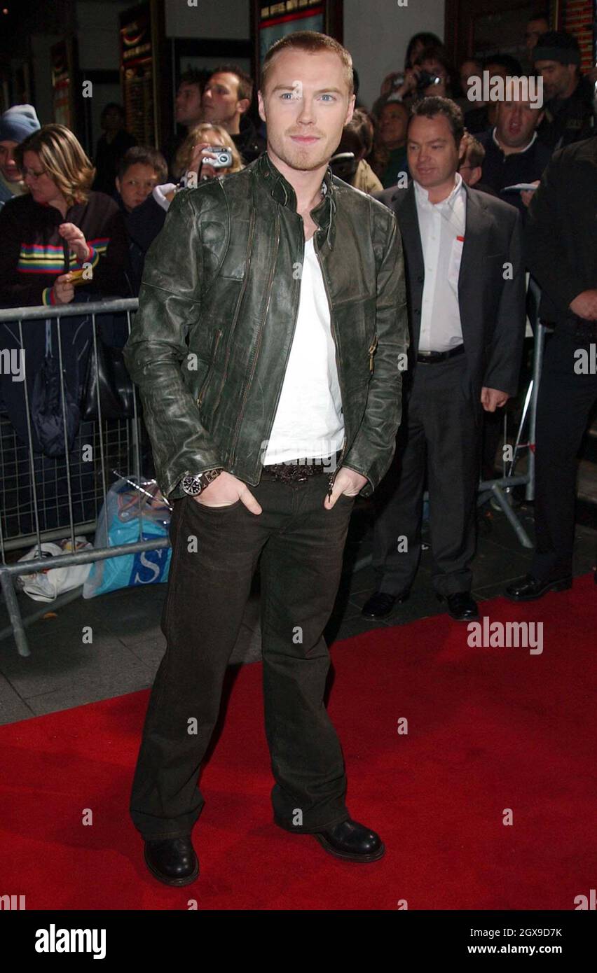 Ronan Keating arrives at the National Music Awards held at the London ...