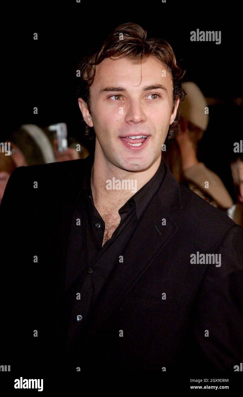 Jonathon Wilkes arrives at the National Music Awards held at the London ...