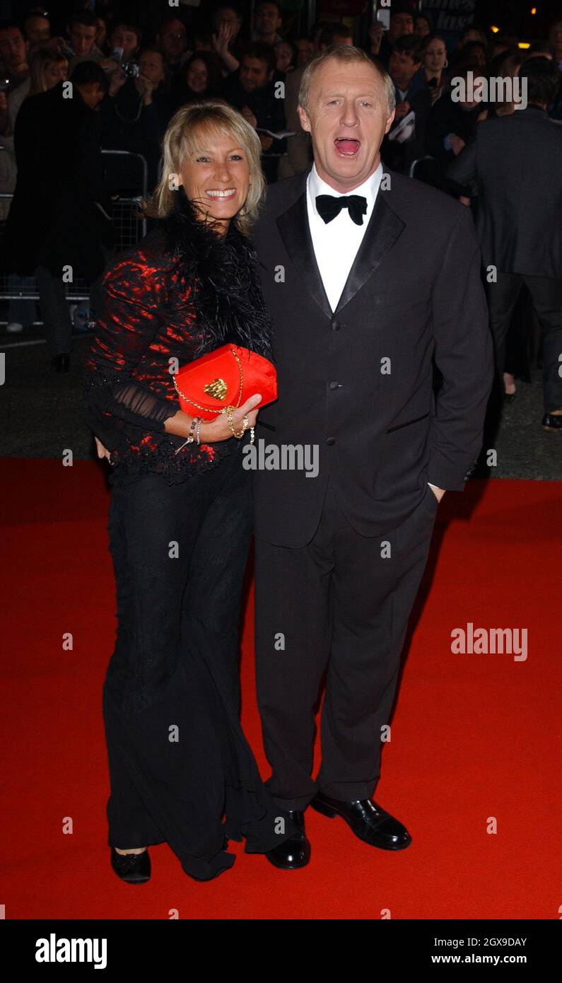 Chris Tarrant and partner at the National TV Awards held at London's ...
