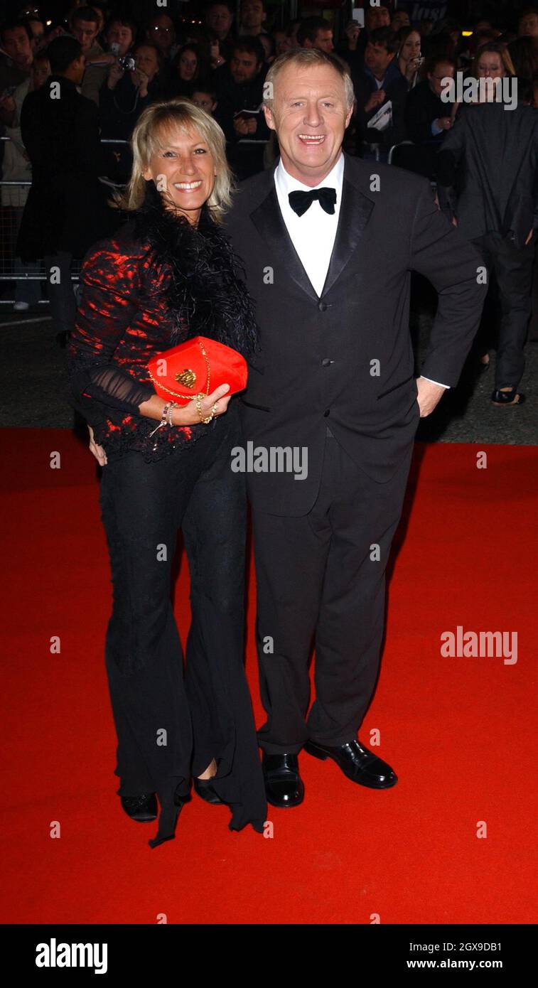 Chris Tarrant and partner at the National TV Awards held at London's ...
