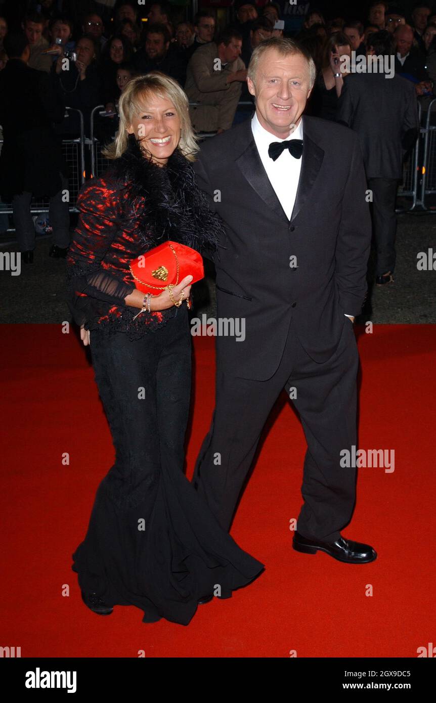 Chris Tarrant and partner at the National TV Awards held at London's ...