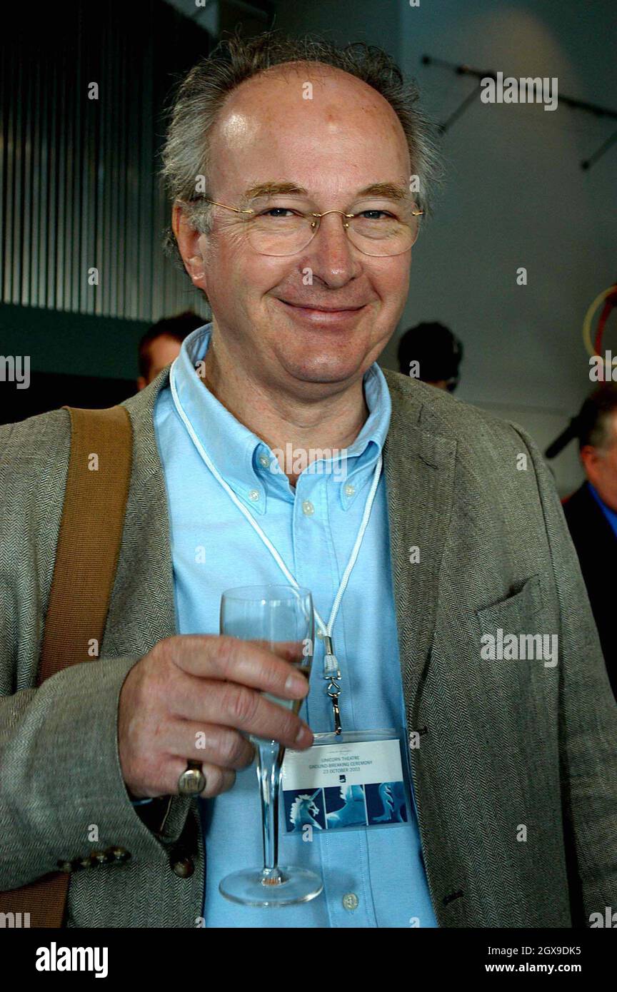 Philip Pullman, author, at the Unicorn Theatre's Groundbreaking ...