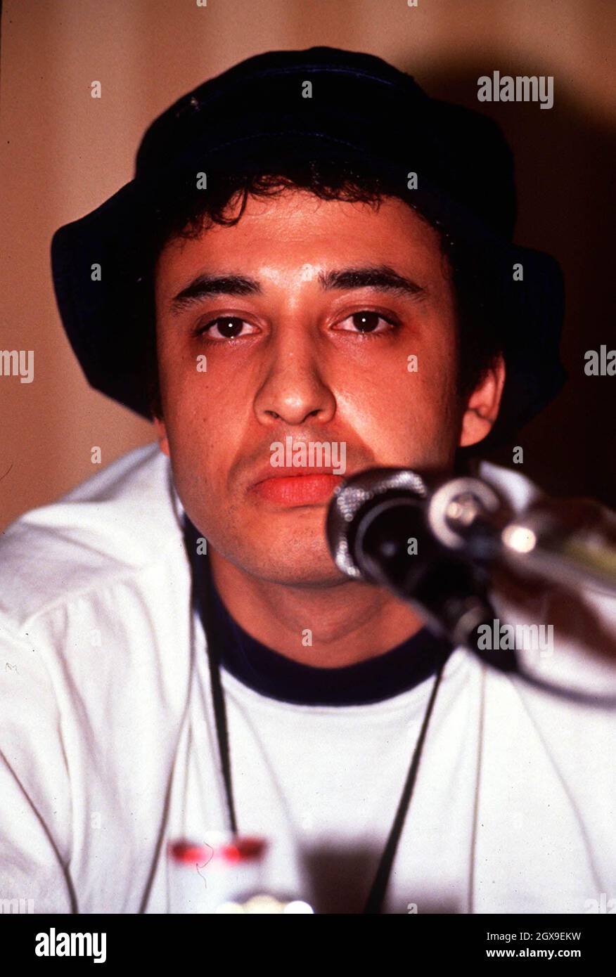 Alan Reni, drummer form the Stone Roses, in Manchester Stock Photo - Alamy
