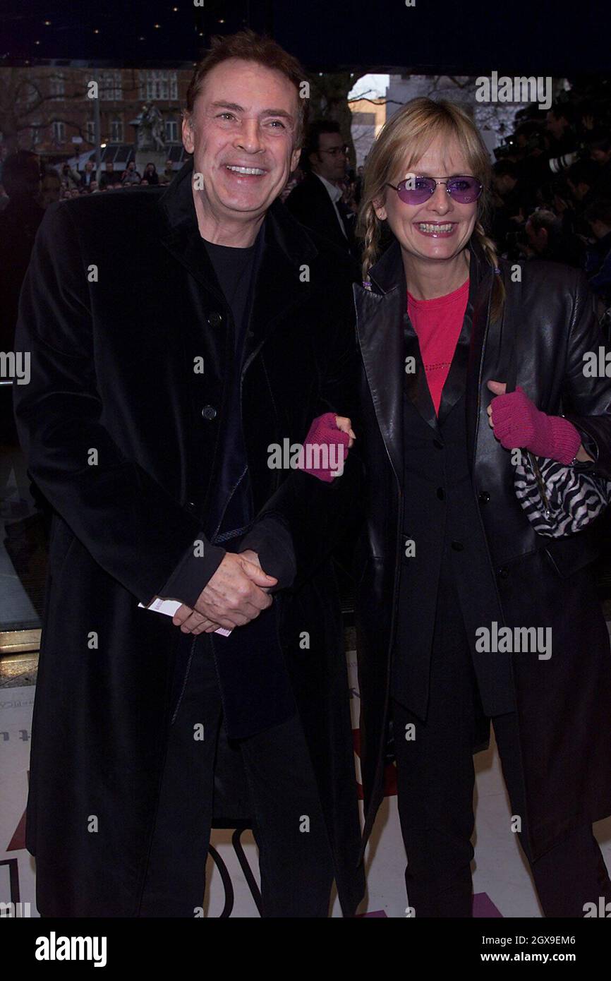 Twiggy and husband Lee Lawson attend the premiere of Bridget Jones ...