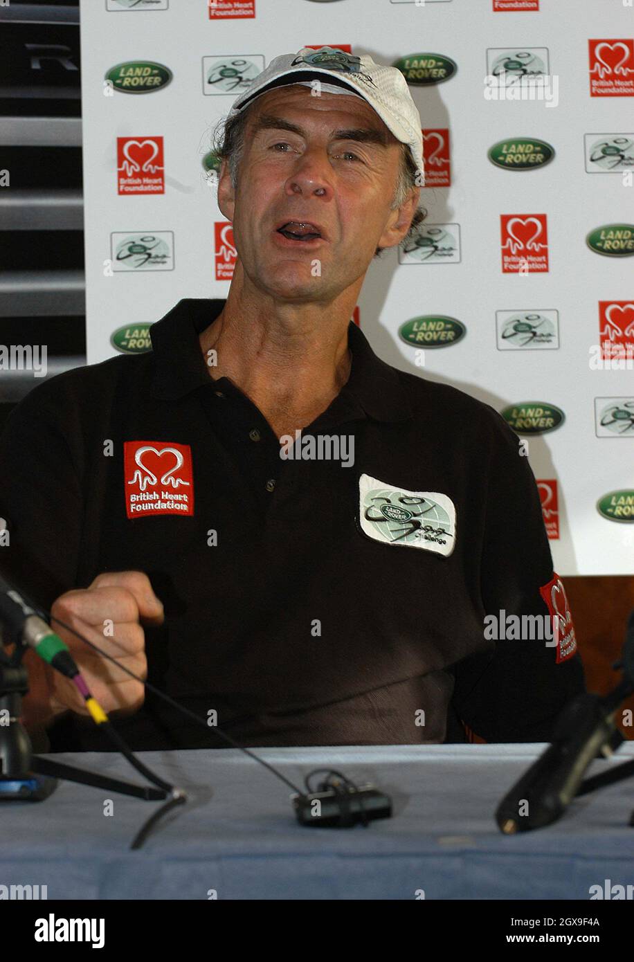 Sir Ranulph Fiennes and Dr Mike Stroud return victorious to London ...