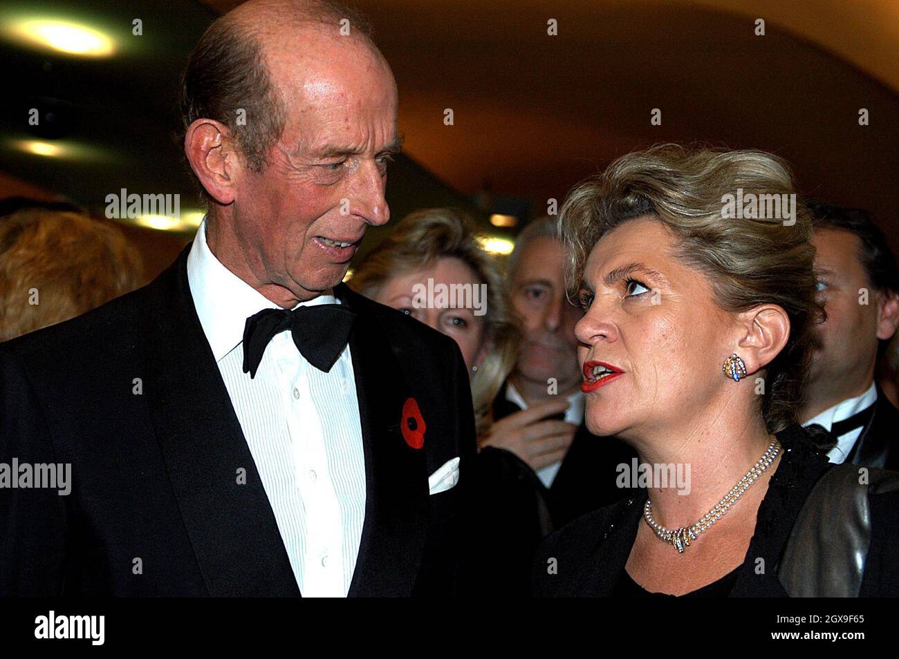 The Duke of Kent talks with the Hungarian Minister of Cultural Heritage ...