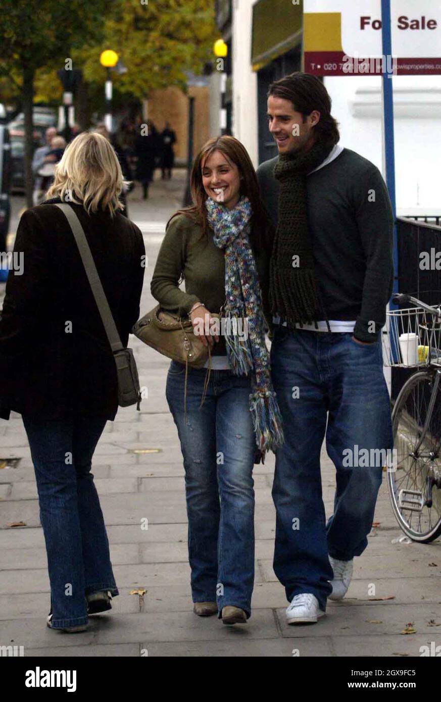 Louise and Jamie redknapp out shopping in West London Stock Photo - Alamy