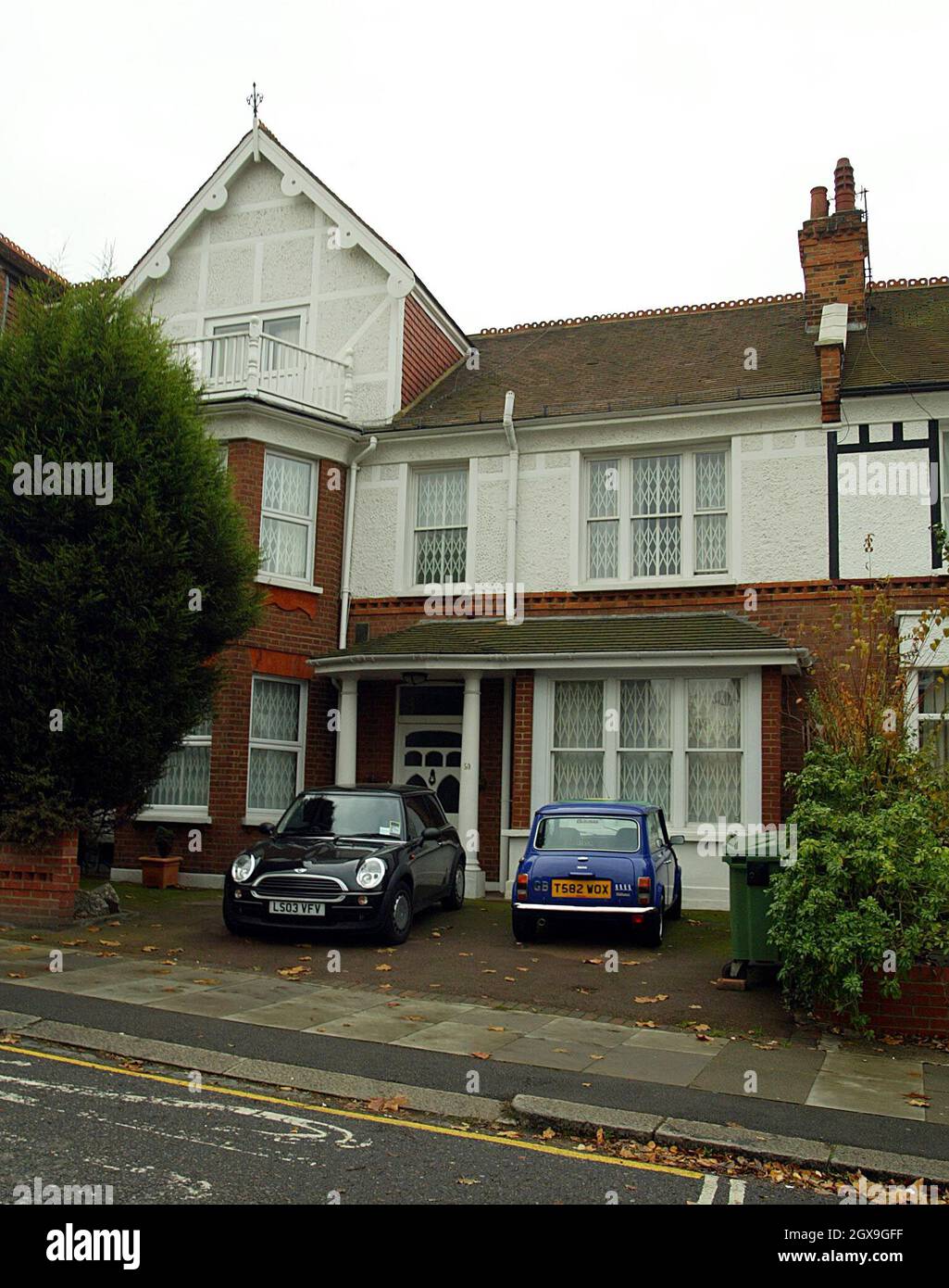 Liam Gallagher's and Nicole Appleton's home in North West London Stock ...