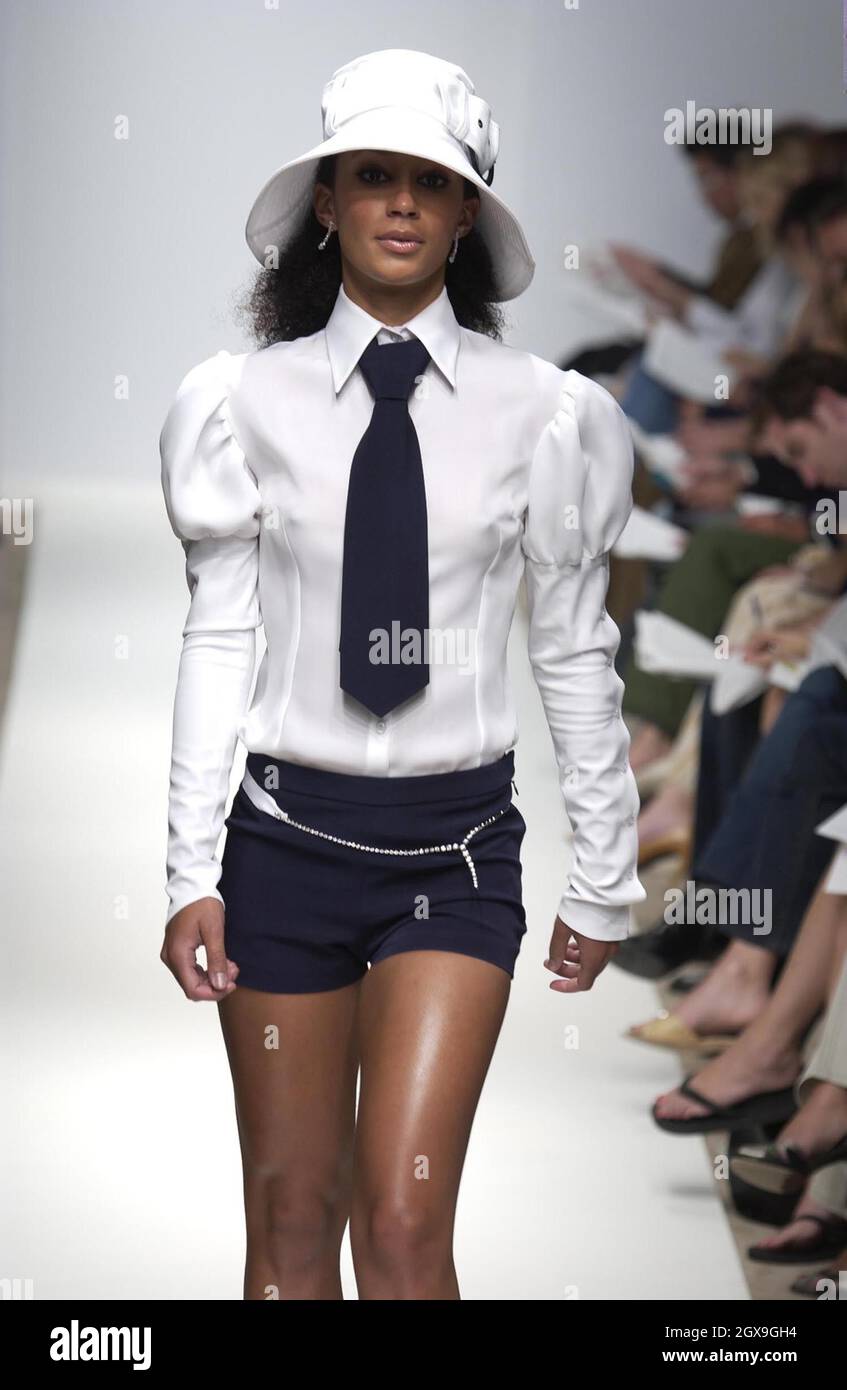 The David Rodriguez show for Spring 2004 at Los Angels Fashion Week ...