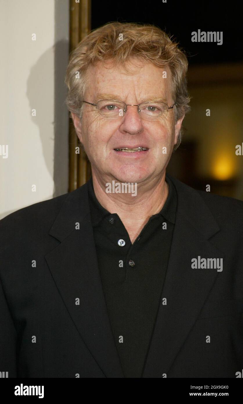 Jerry Springer outside the Cambridge Theatre, where the play (jerry ...