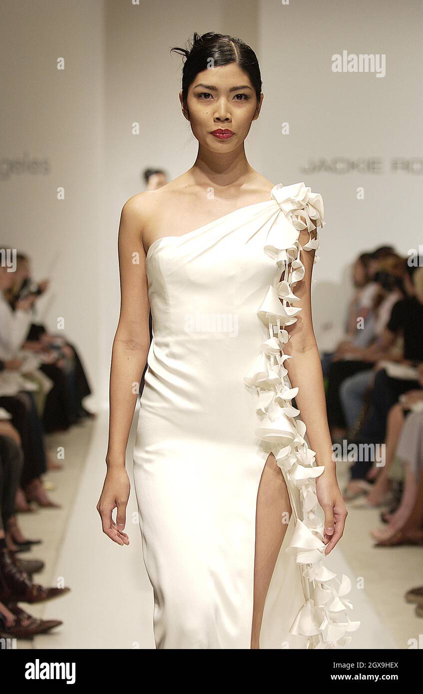 Jackie Rogers show for Spring 2004 at Los Angels Fashion Week Stock Photo - Alamy