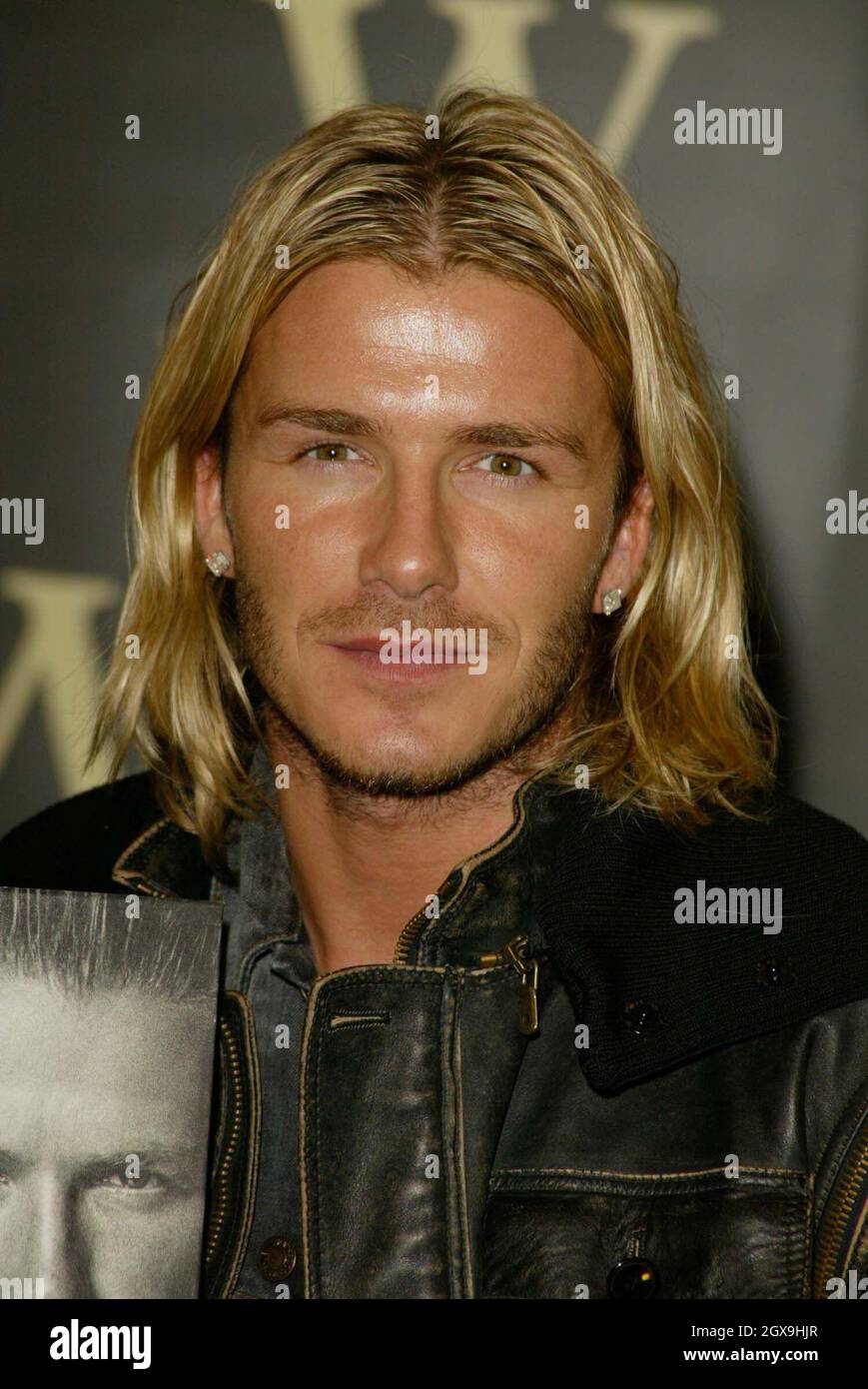 David Beckham at Waterstones bookshop in London where the football ...