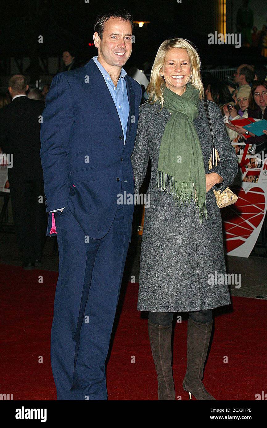 Ulrika Jonsson and husband at the film premiere of "Love Actually" in ...
